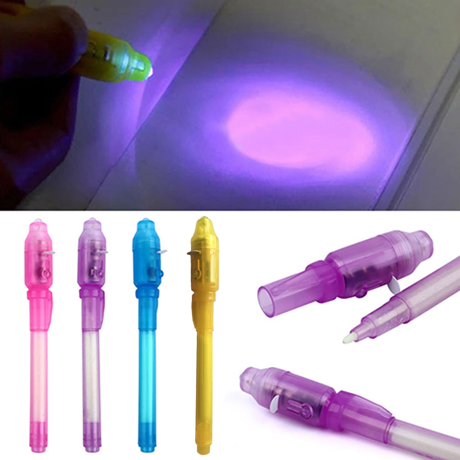 Light Pen Wide Application Invisible Ink ABS Student Light Pen for ...