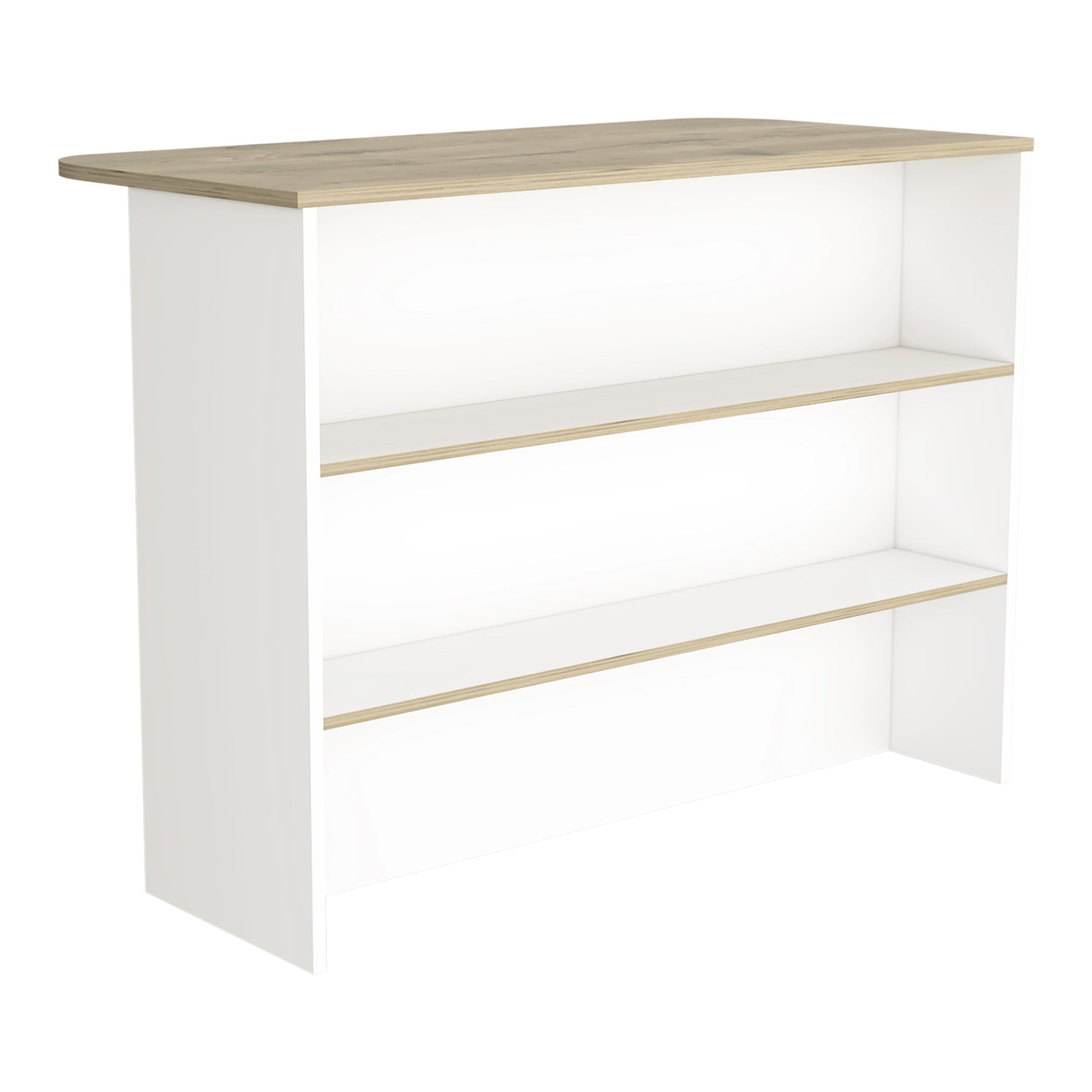 Light Pine Design - Convenient Shelves for Storage - Kitchen Food ...