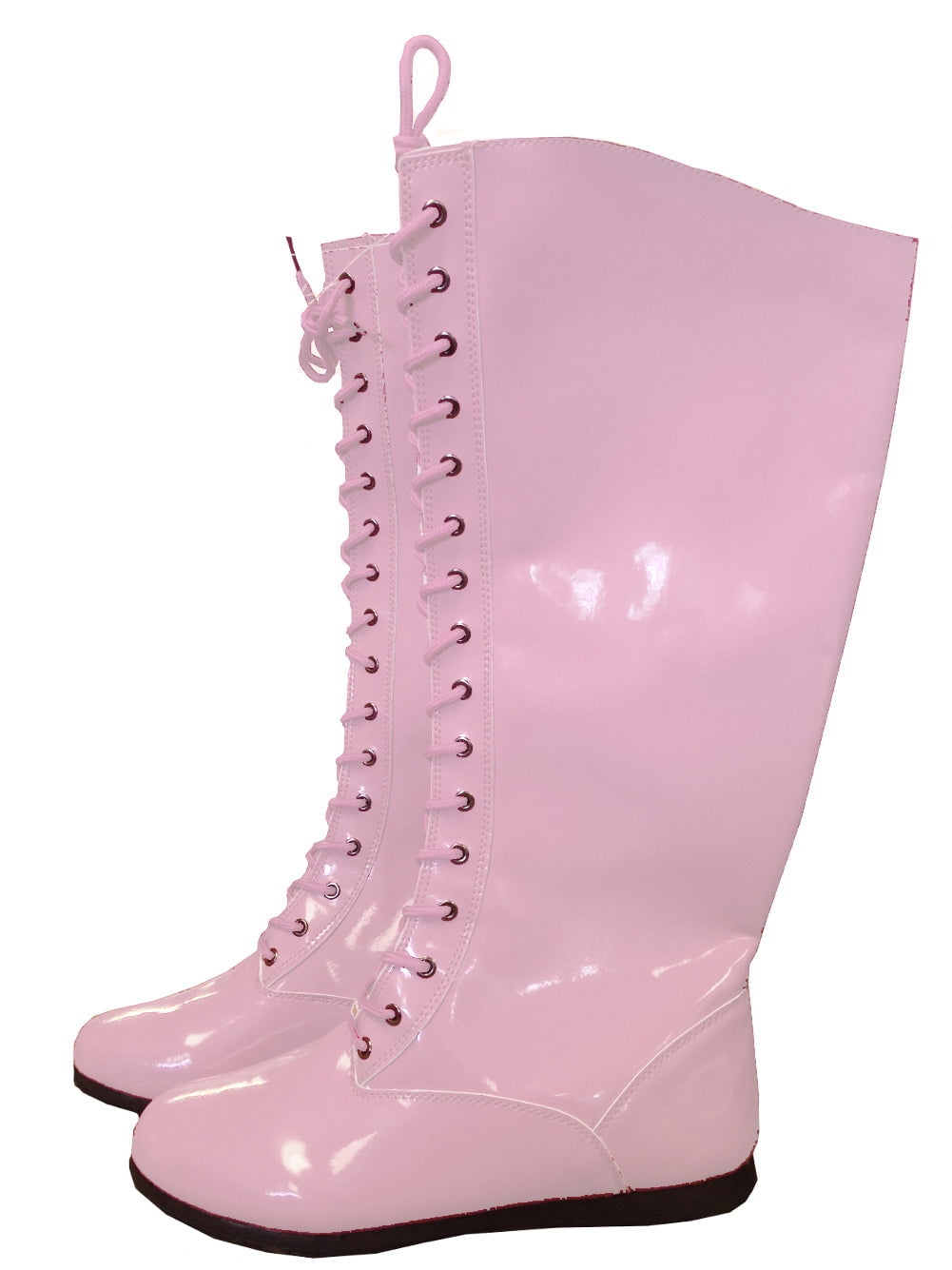 Light Pink Adult Pro Wrestling Boots WWF WWE Costume Wrestler Super ...