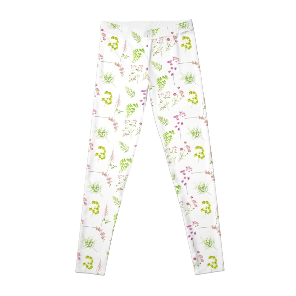 Light Pink Flower and Green Leaf and Floral Pattern Sticker Sheet Set ...
