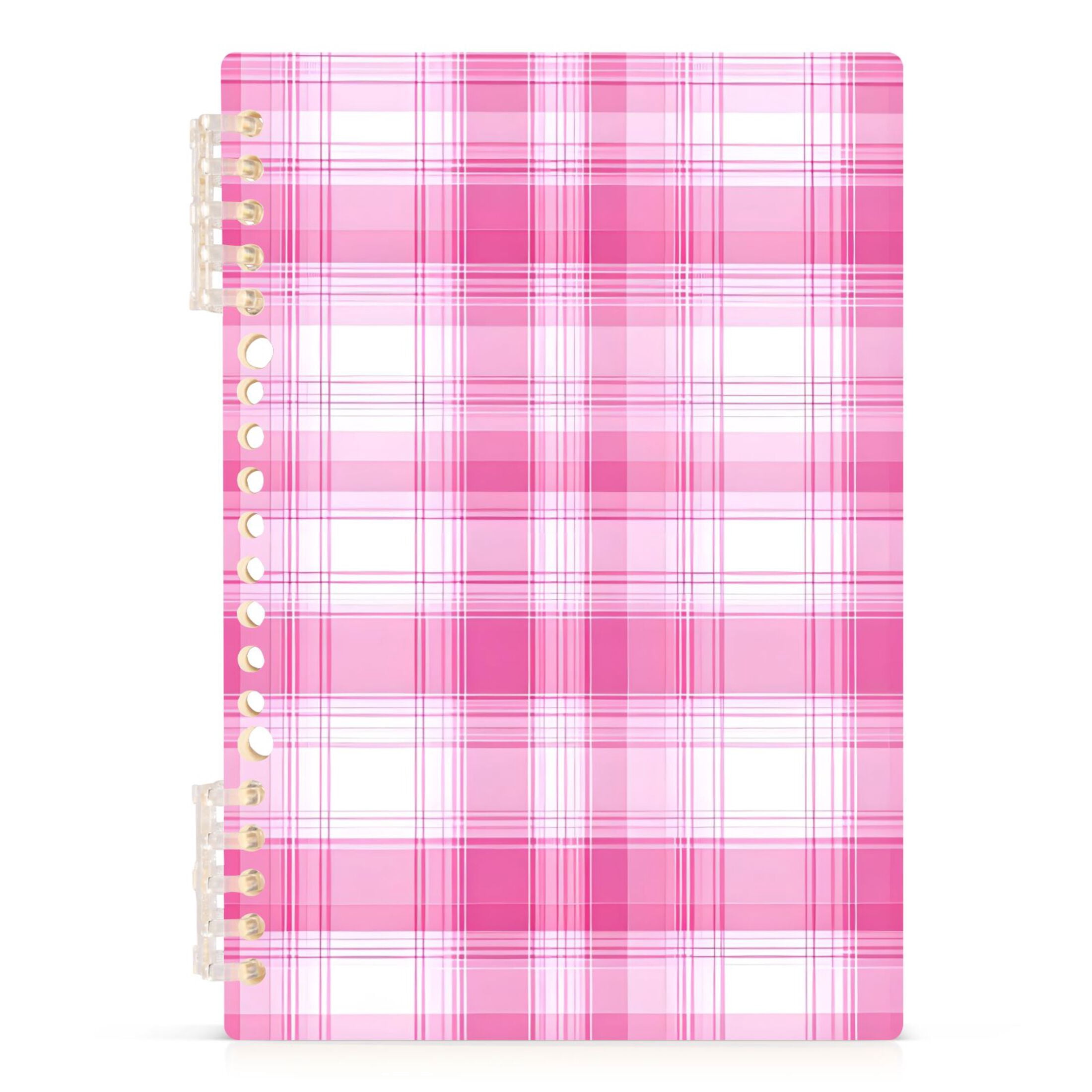 Light Pink Line Lined Spiral Journal Notebook 60 Pages A5 College Ruled ...