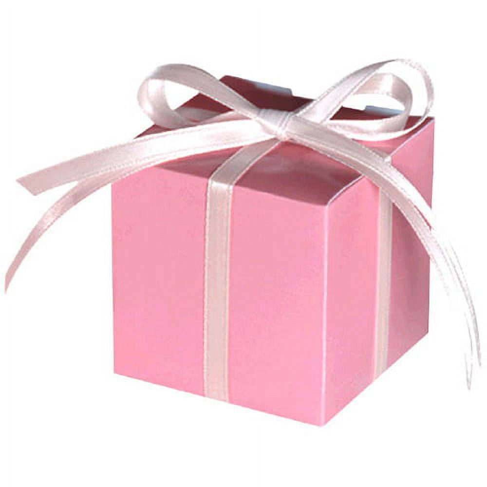 Light Pink Mini Favor Boxes (100ct) - Walmart.com