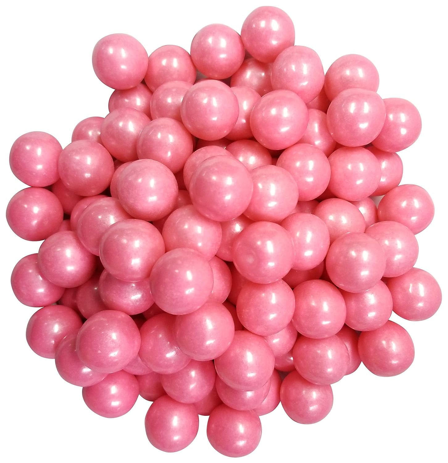 Light Pink Pearl Gumballs half Inch-2 Pound Bulk Bag For Baby Showers ...