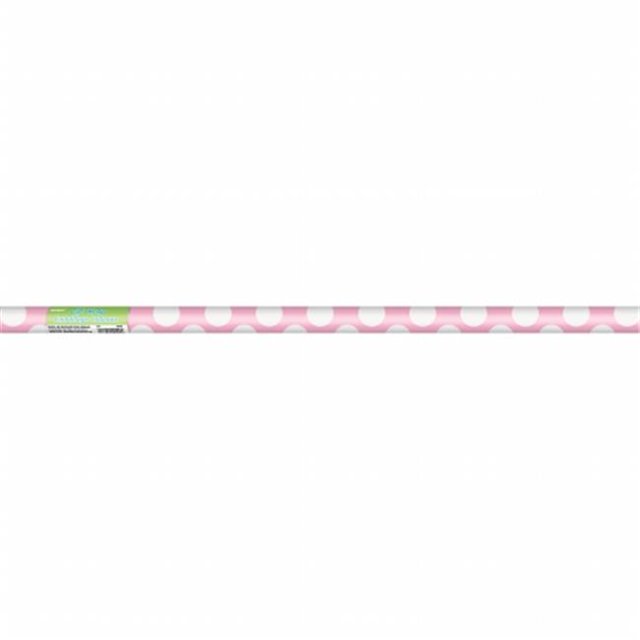 Light Pink Polka Dots Wrapping Paper - Walmart.com