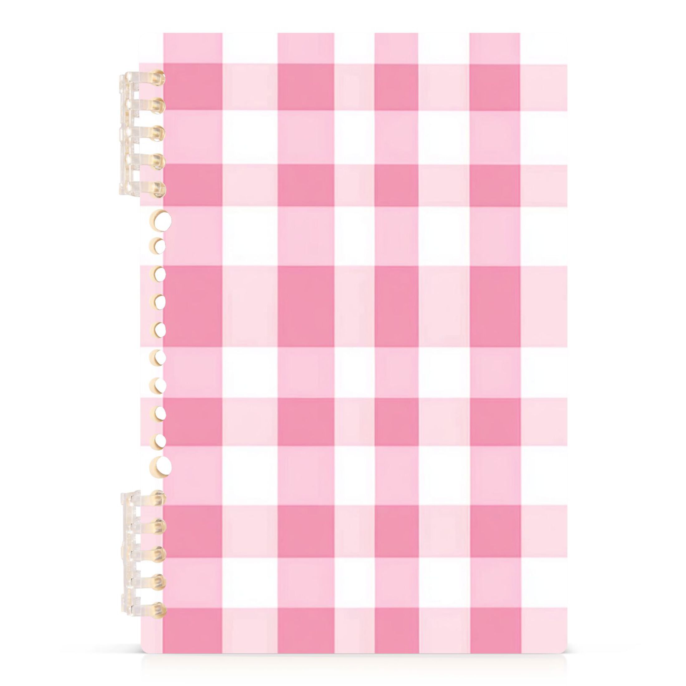 Light Pink Stripes Lined Spiral Journal Notebook 60 Pages A5 College ...