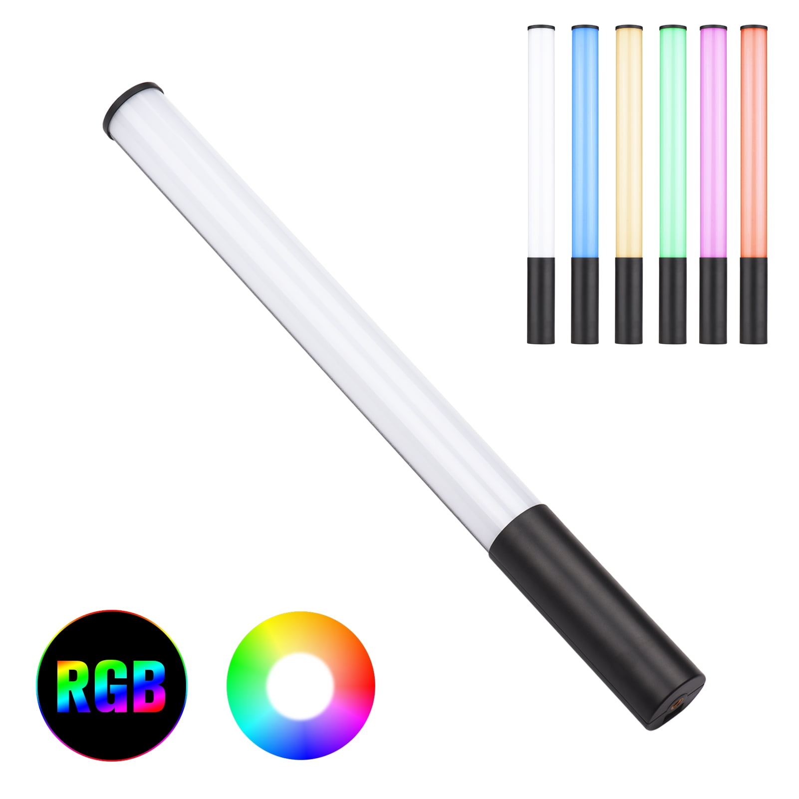 Light RGB Light Wand Stick Handheld Photography Video Light Bi-Color ...