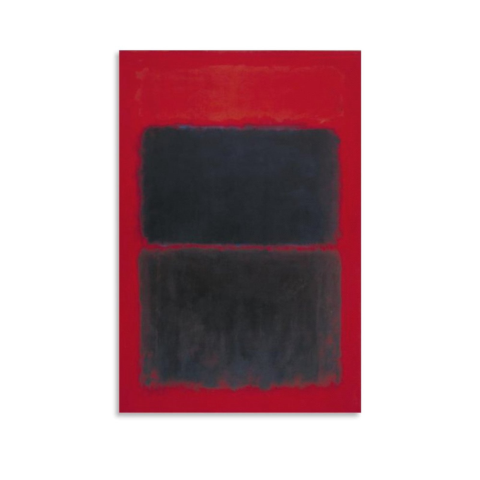 Light Red Over Black 1957 by Mark Rothko Artworks Canvas Poster Room ...