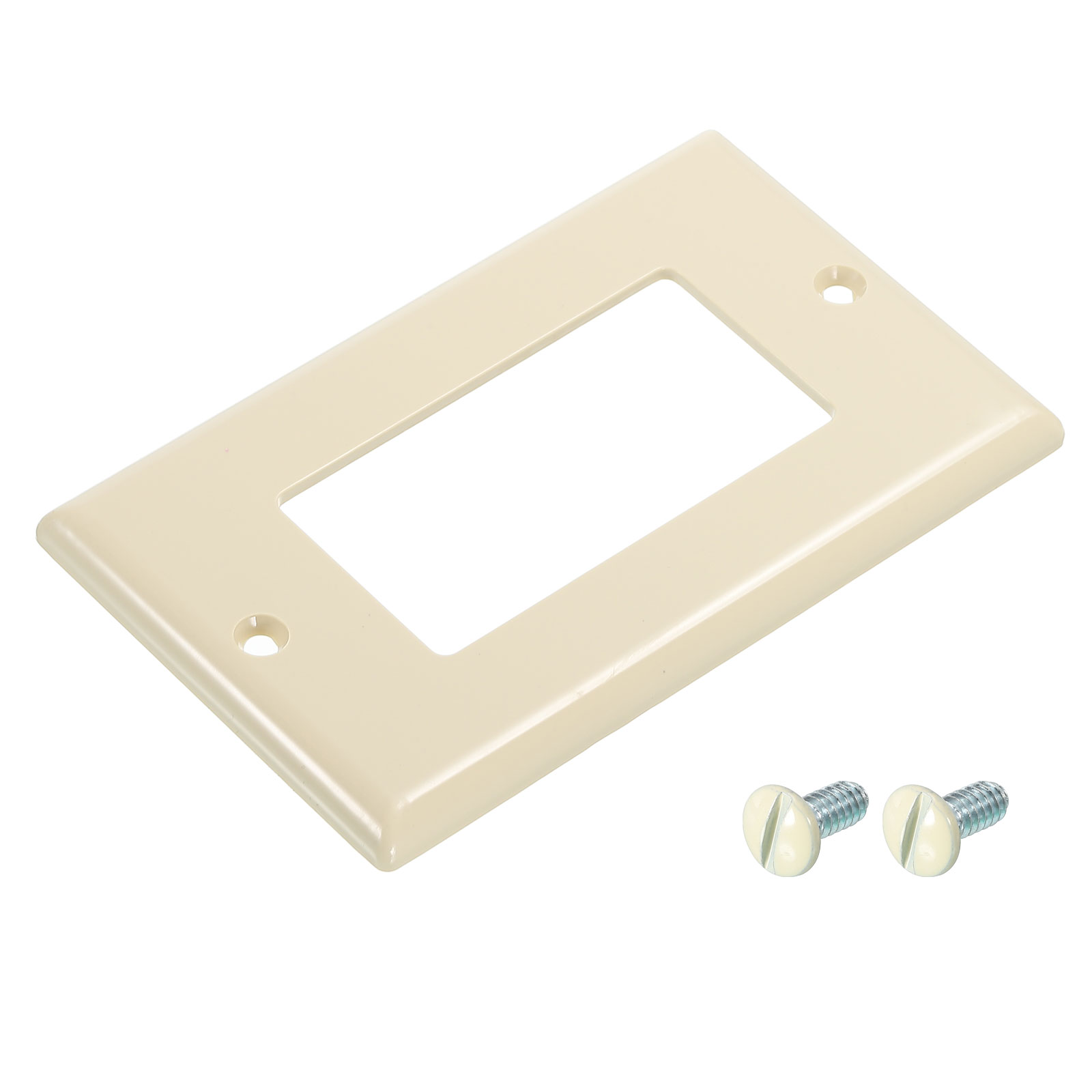 Light Rocker Switch Wall Plate 1 Gang PC Extra White 115mm x 70mm for ...