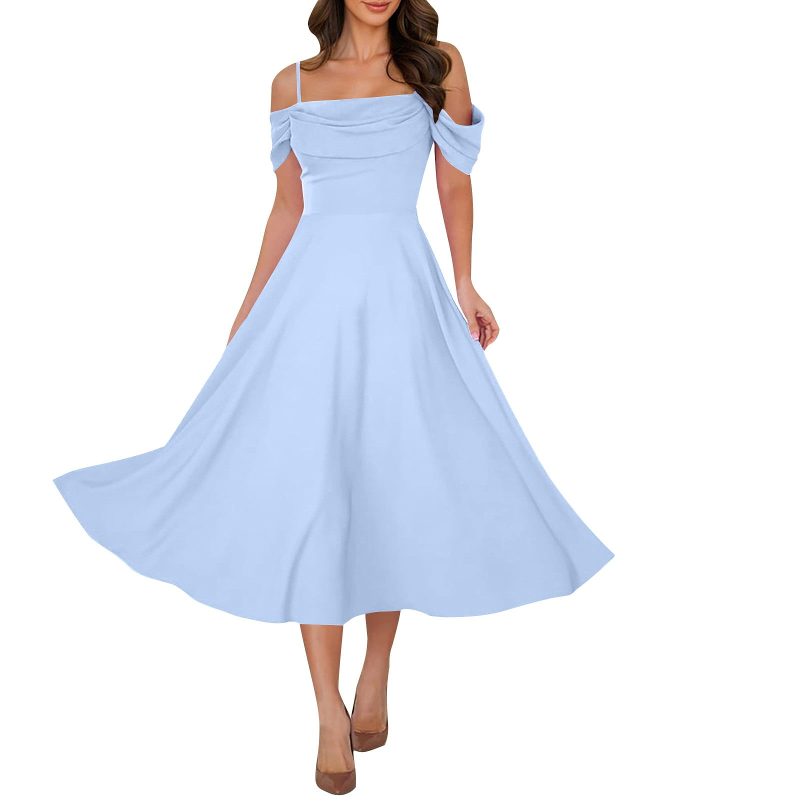 Light Royal Blue Formal Prom Party Evening Gowns Rave Dresses for Women ...