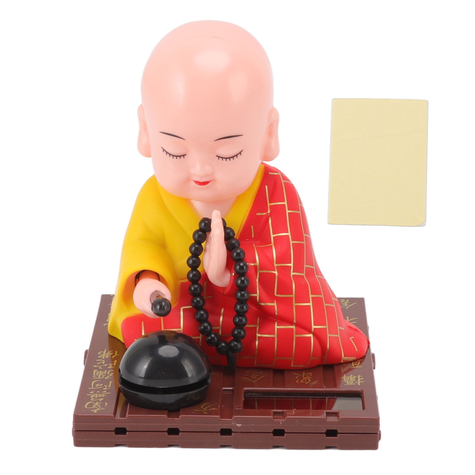 Light,Sensing Buddhist Monk Ornament, Brings Joy Prosperity, Solar ...