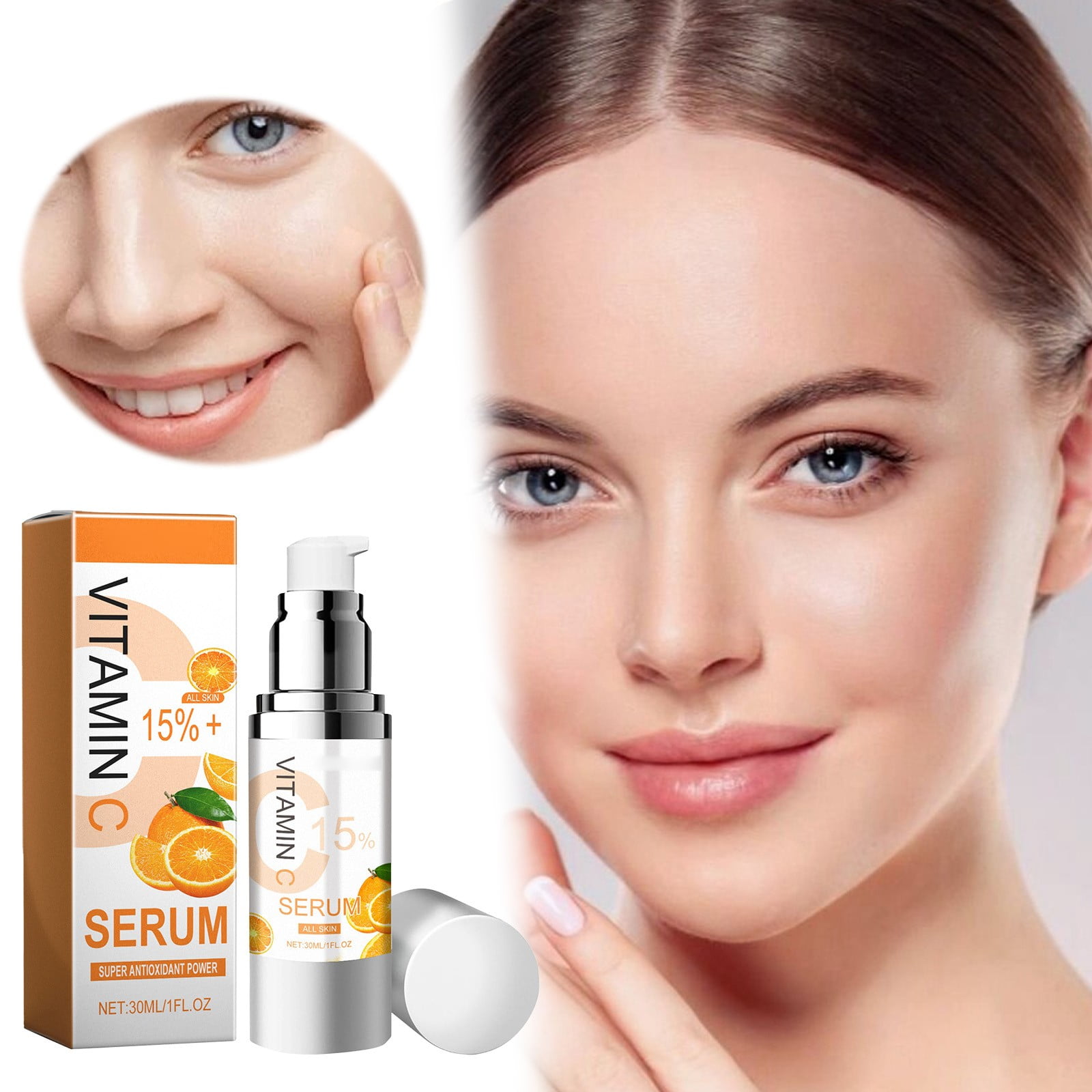 Light Sensing Vitamin Milk Vitamin C Brightens And Brightens Dull Face Aging And 30ml Two Faced ...