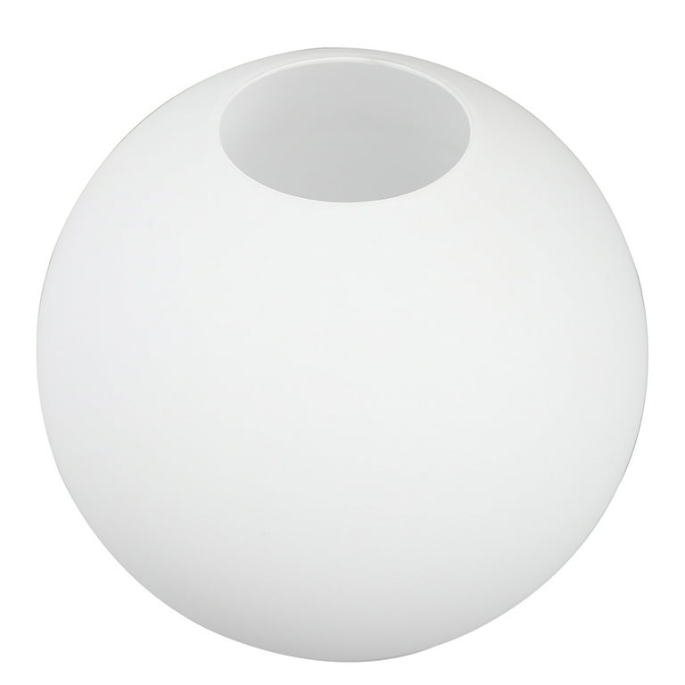 Globe Light Cover Replacement 6 Inch White Replacement Globe, 3 1/8