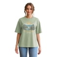Blessed Girl Womens Short Sleeve T-Shirt Light Shine, Grey, SM ...