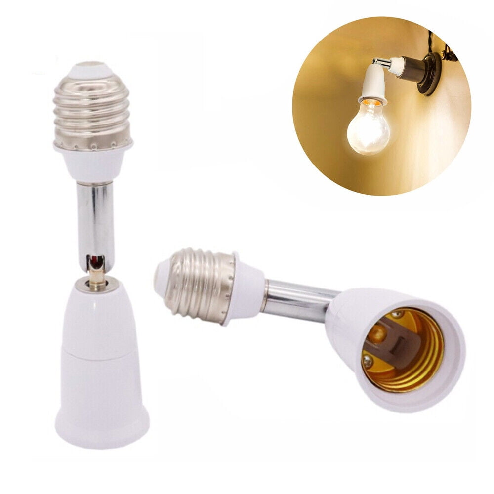Light Socket Extender E26/E27 Splitter Socket Adapter Light Bulb Holder ...