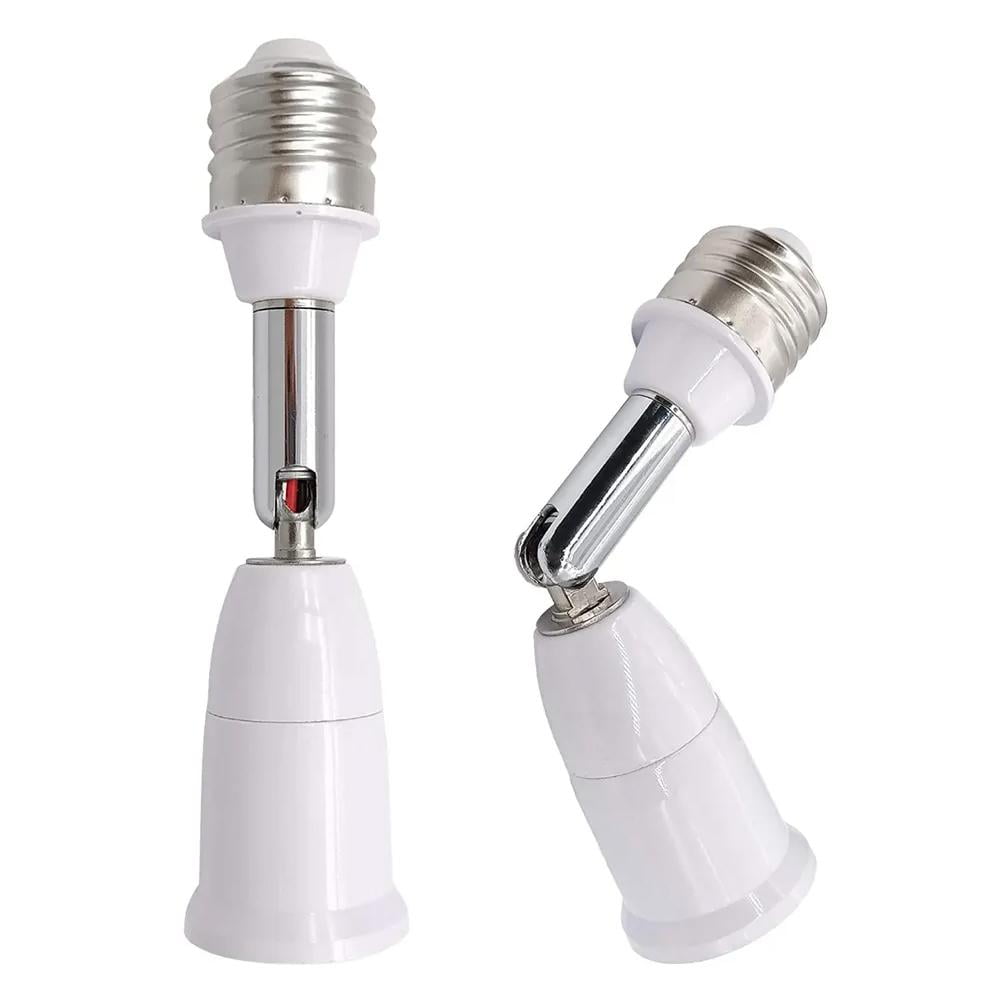 Light Socket Extender, E27 to E27 Light Bulb Extender,Adjustable Socket ...