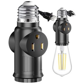Turn Light Socket Into Outlet