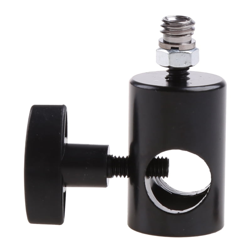 Light Stand Bracket 3/8" 1/4" Screw Mount Swivel Adapter for LED Light ...