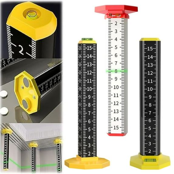 Light Steel Leveling Tool | Precision Ceiling Leveling Ruler | Durable ...