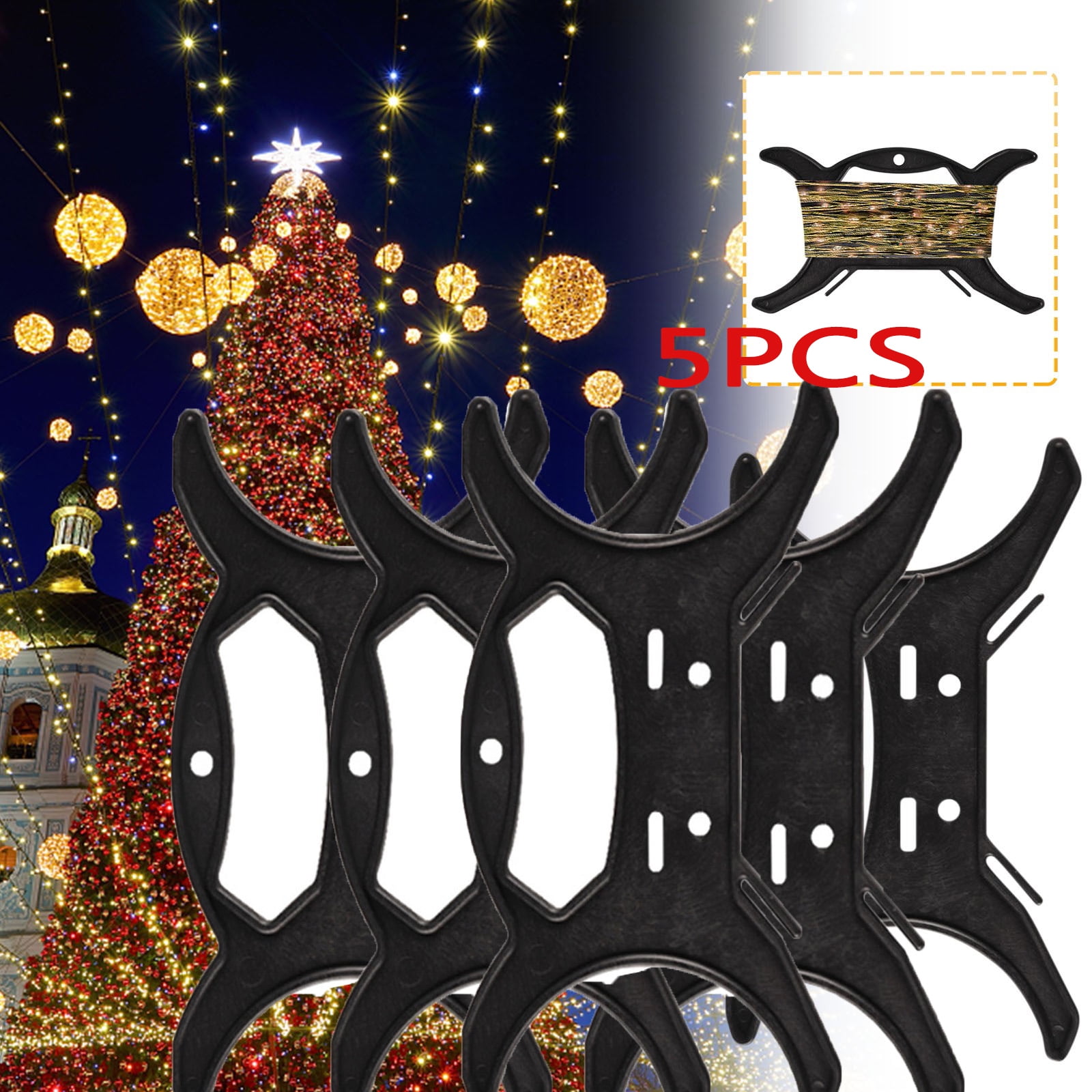 Light Storage Holder-Christmas Light Cord Wind Up Storage Organizer ...