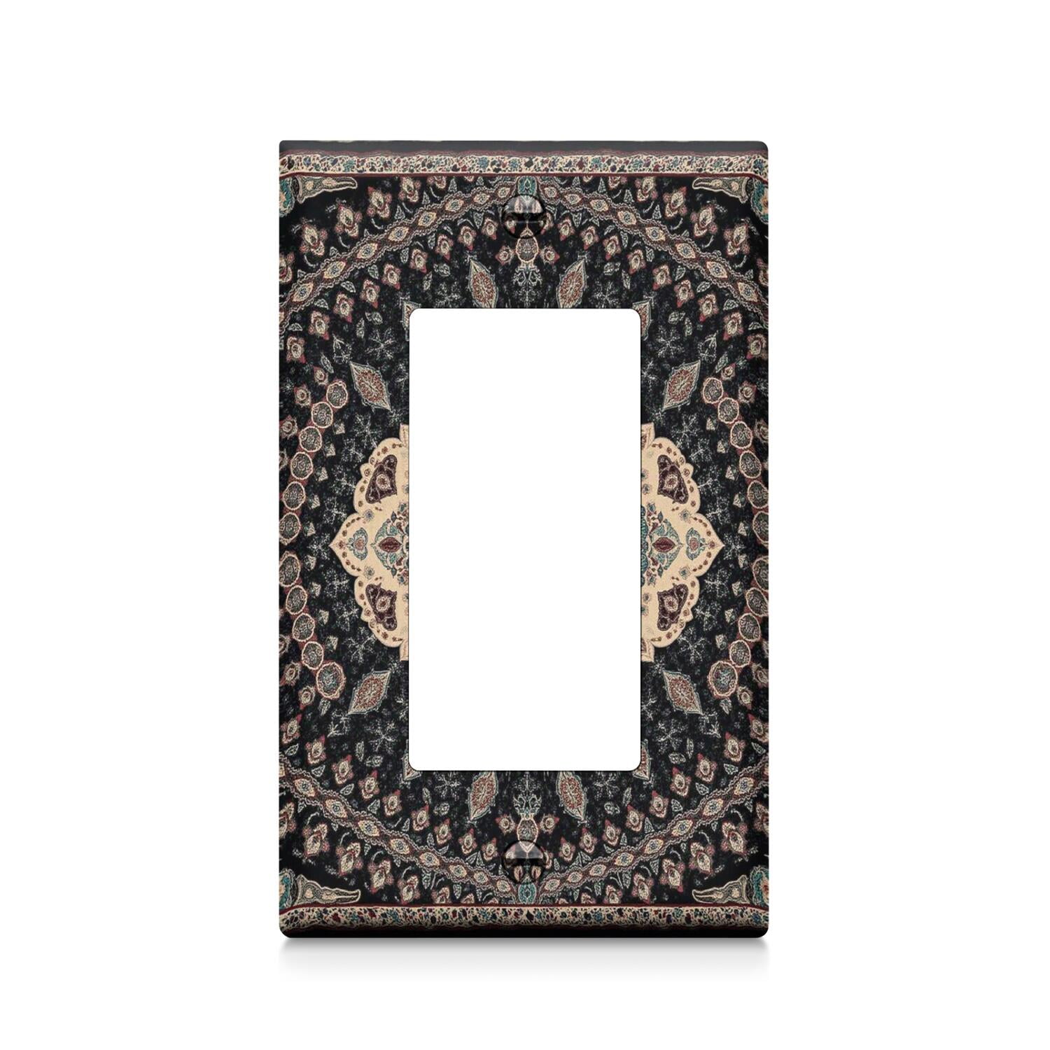 Light Switch Cover Boho Vintage 1 Gang Decorative Electrical Outlet ...