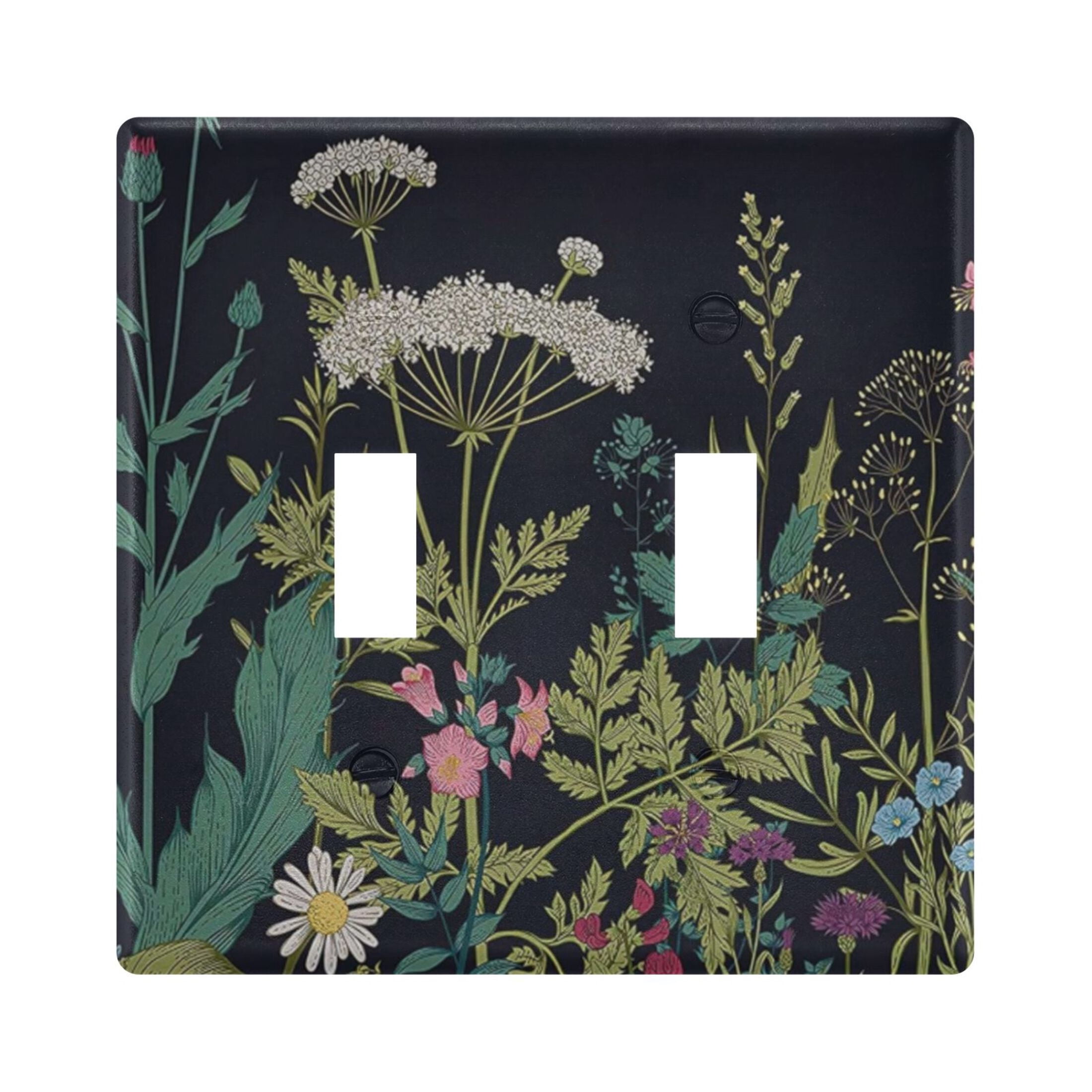 Light Switch Cover Cute Flower Plates Faceplate Decorative Switch Plate ...