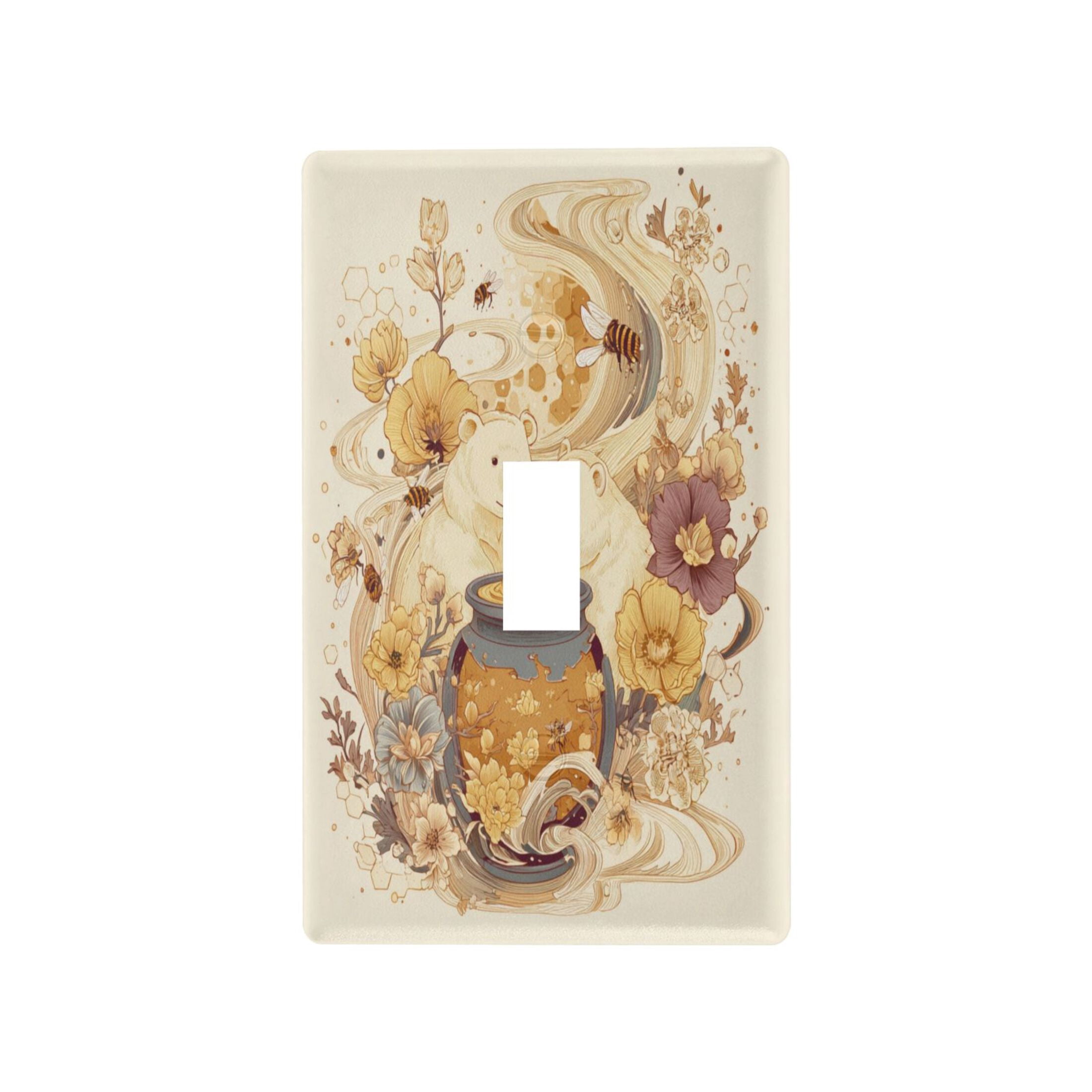 Light Switch Cover Switch Plate Outlet Cover Plug Cover for Electrical ...