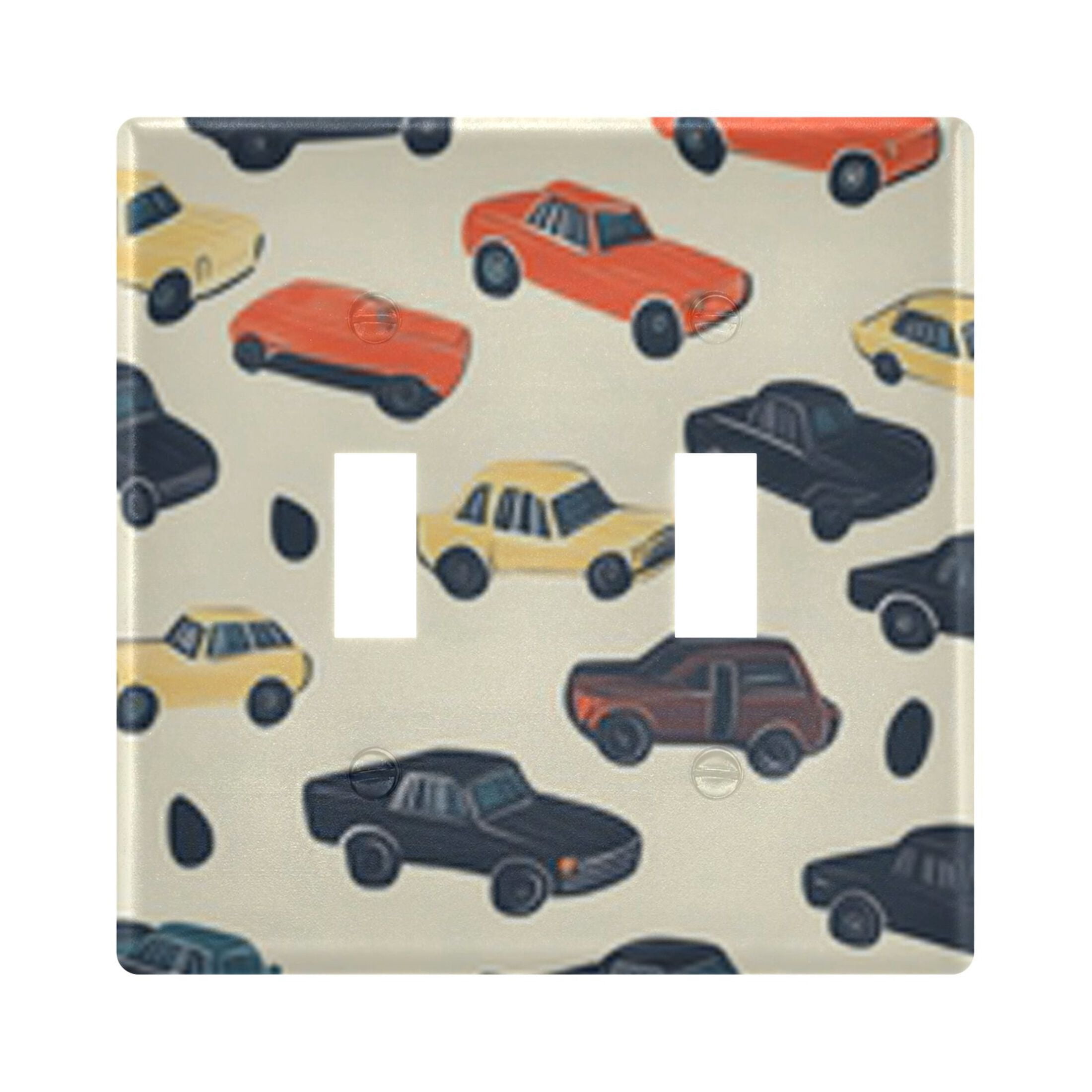 Light Switch Cover Vintage Car Patterns Plates Faceplate Decorative ...