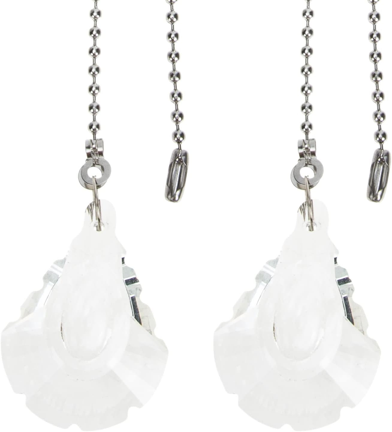 Light Switch Crystal Ceiling Fan Chain: Beaded Ceiling Light String ...