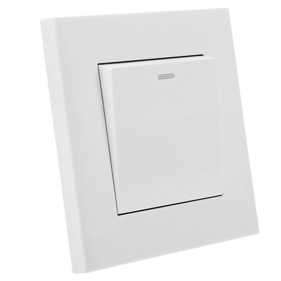 Amosfun Durable White Wall Switch Panel for Indoor Daily Light Control ...