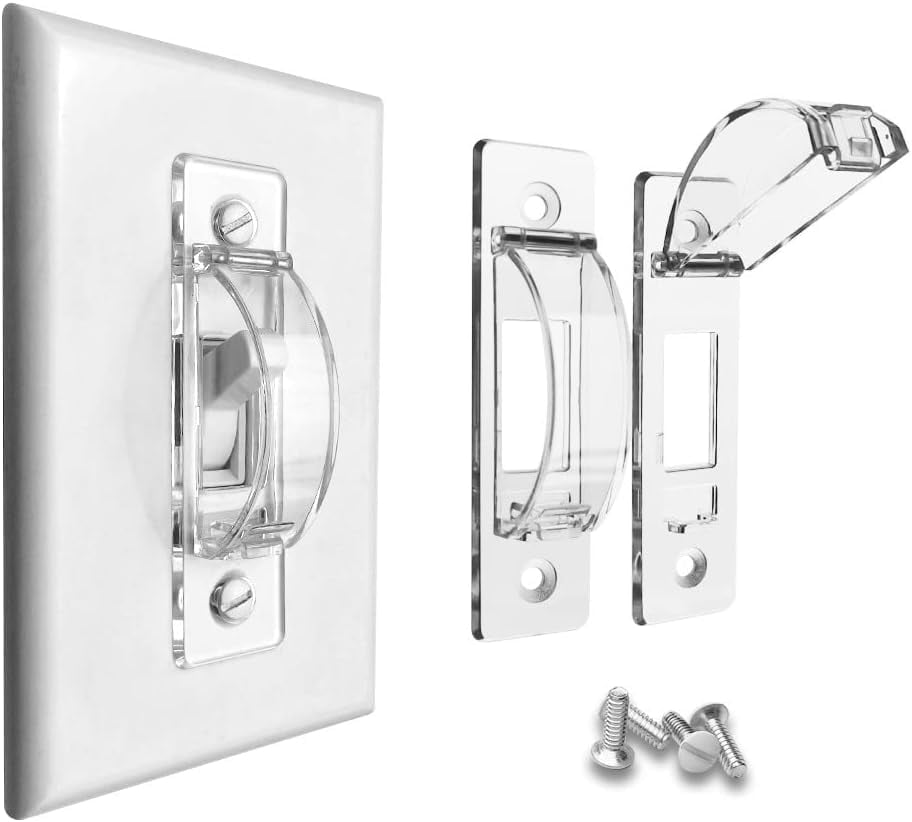 Light Switch Plate Covers ,Child Wall Switch Guard, Protects Your ...