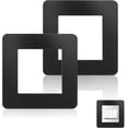 Light Switch Surround - 2PCS Single Light Switch Cover Plates - 3.38 ...