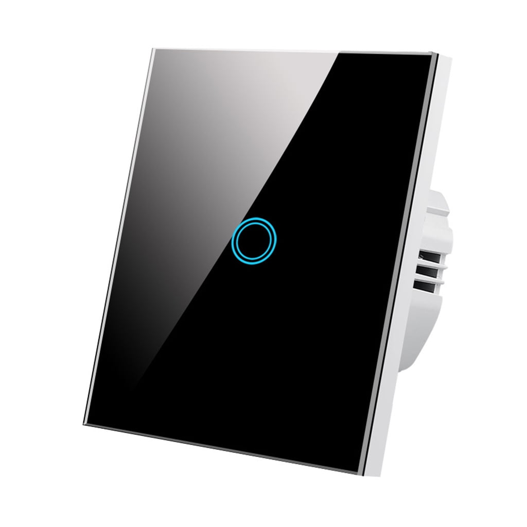 Light Switch Tempered Glass Panel for Touch Light Switch 1/2/3 Gang 1 ...