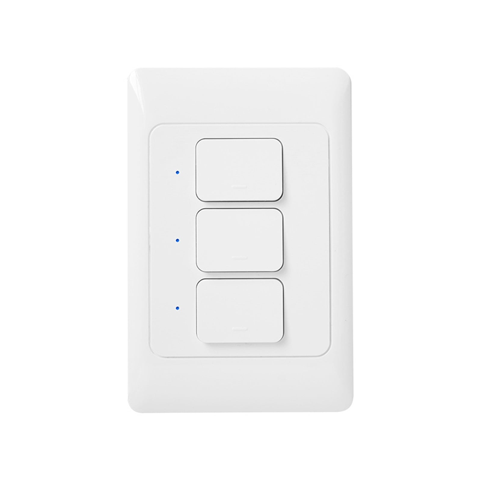 Light Switch Tuya Smart Wall Push Button Interrupter Switch 1/2/3Gang ...