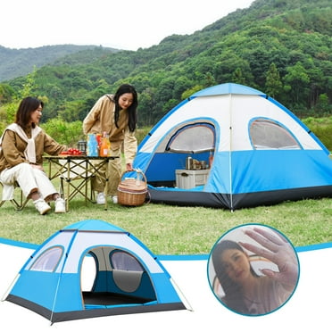 Klotel Quick Automatic Opening Outdoor Foldable Camping Tent 1-4 ...