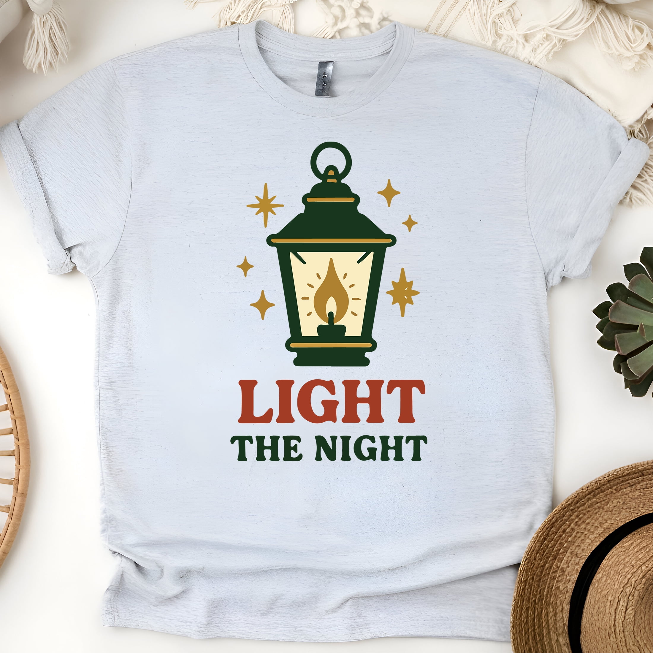 Light The Night Lantern Tee | Inspirational Graphic Shirt | Unisex ...