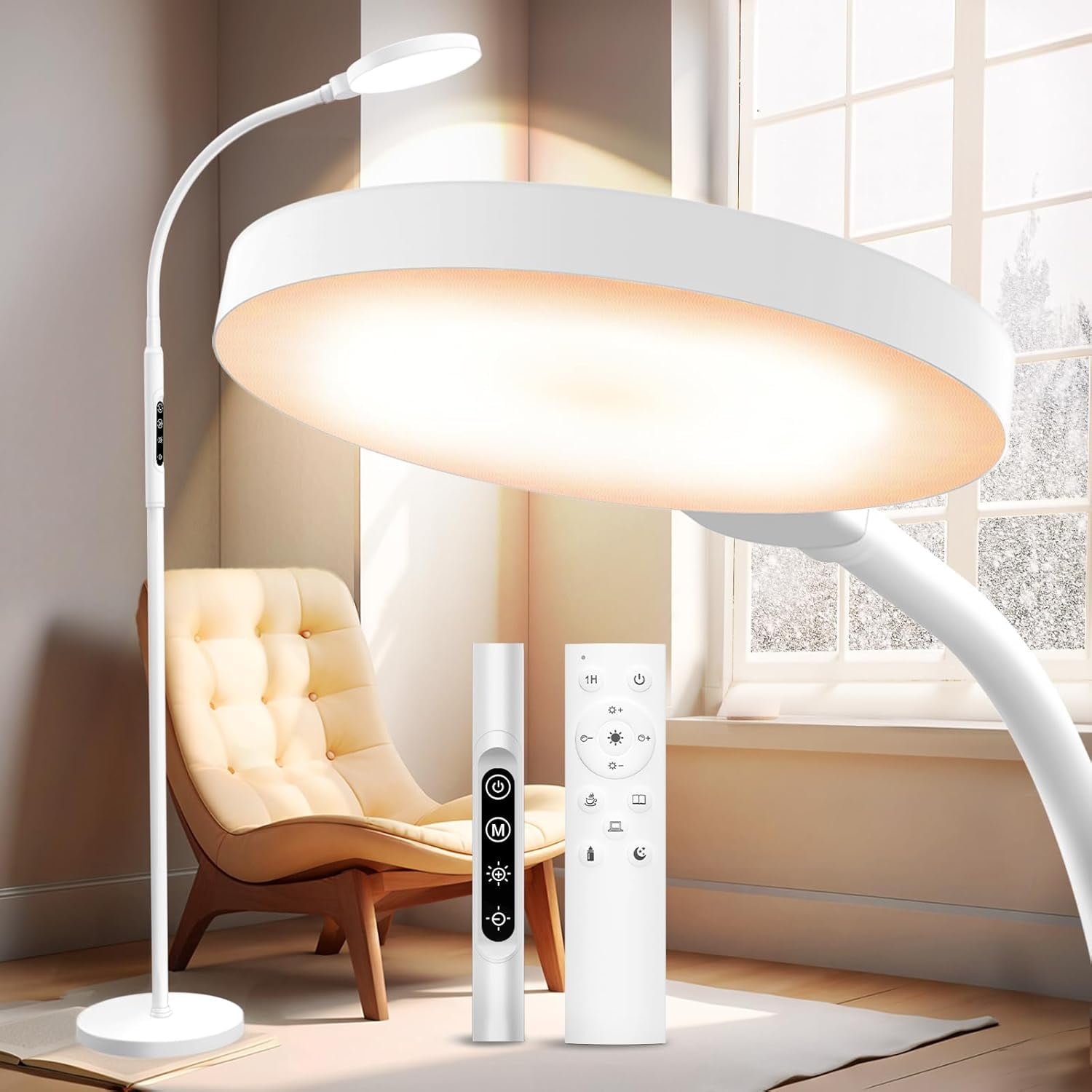 Light Therapy Lamp in Therapy Floor Lighting Full Spectrum Therapy ...