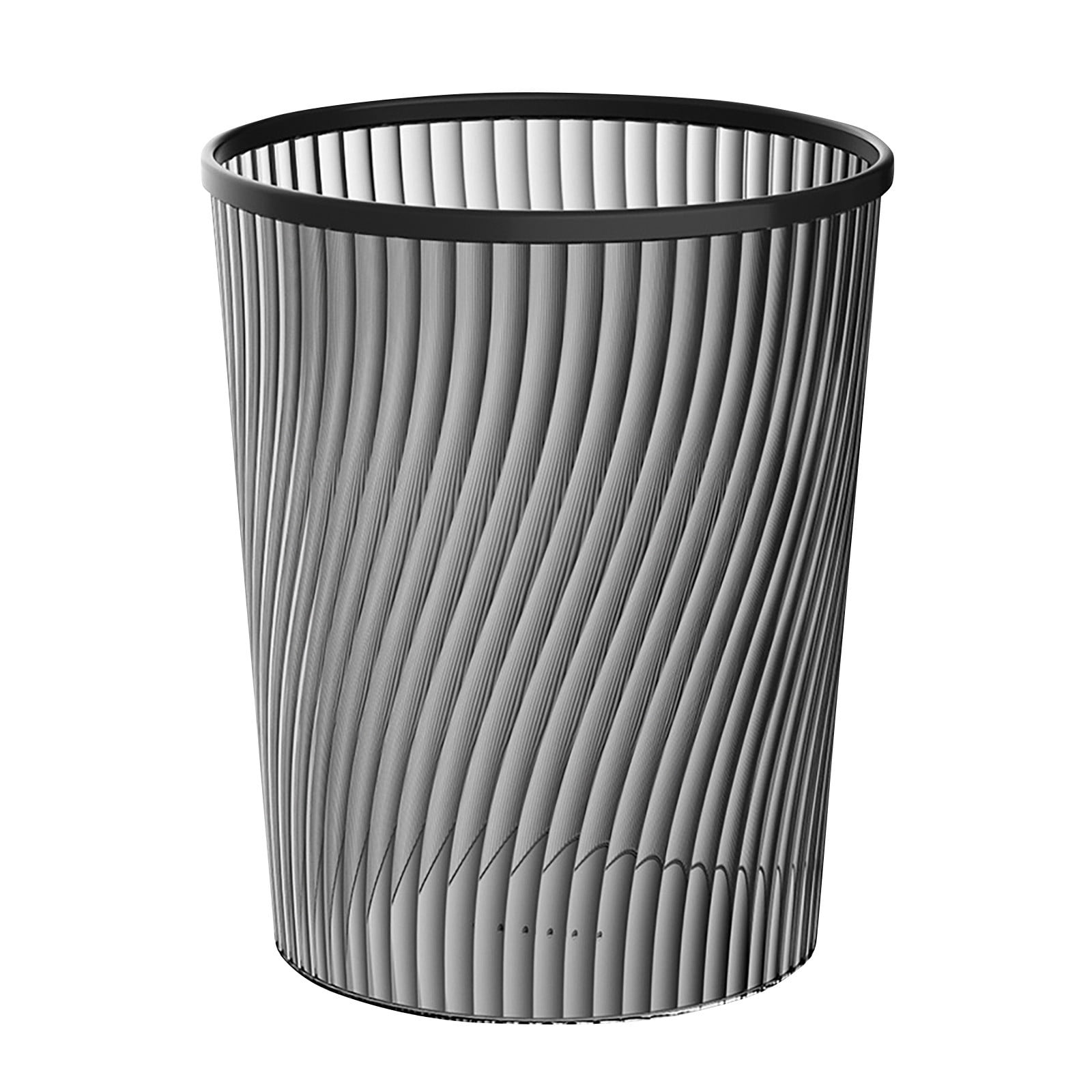 Light Threaded Trash Can Vertical Light Translucent Large Capacity ...