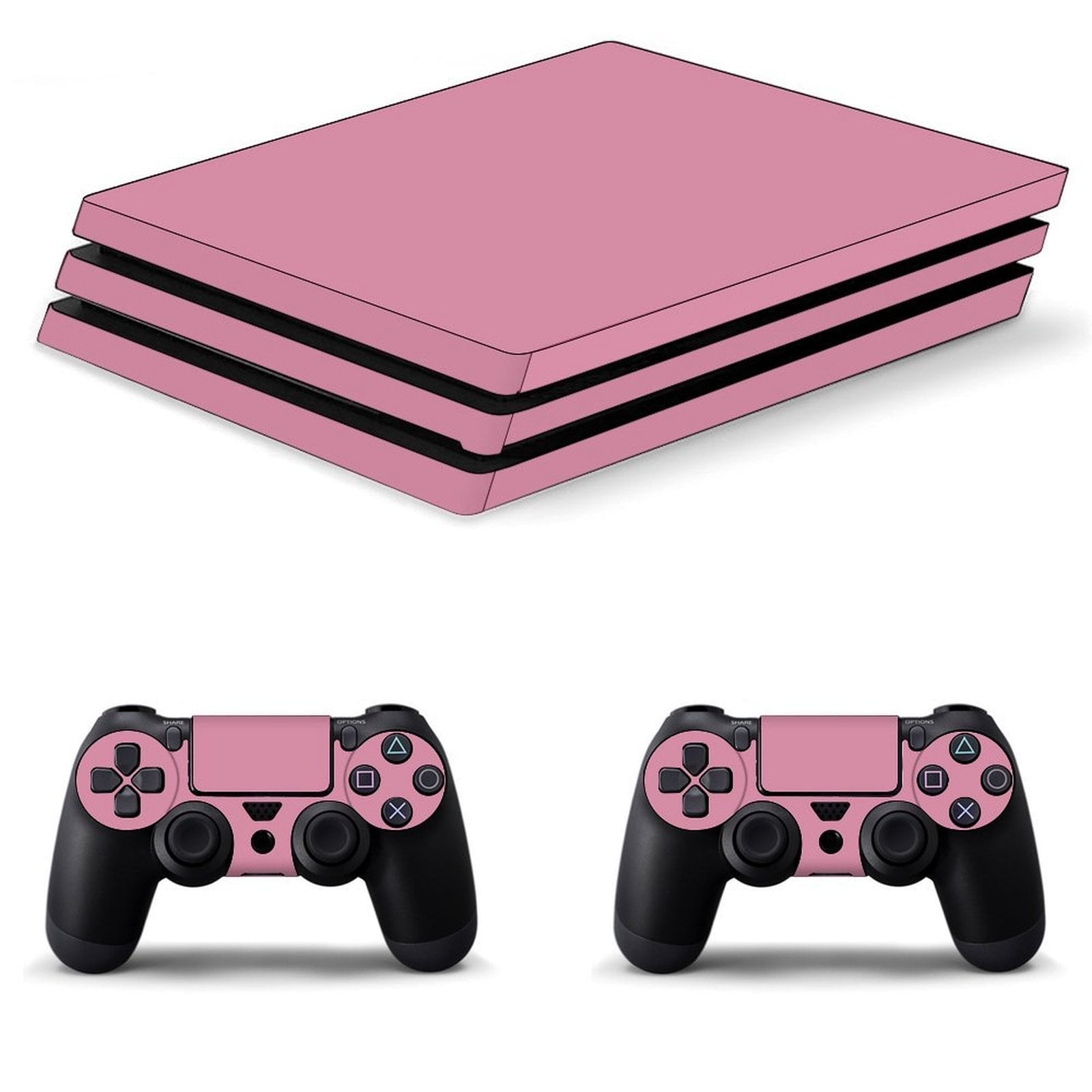 Light Thulian Pink PS4/PS4 Pro/PS4 Slim Skin Sticker For Console And ...