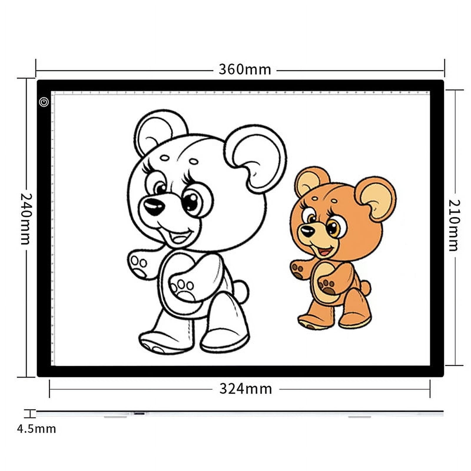 Light Transmission Acrylic Copying Table led Pure White Luminous ...