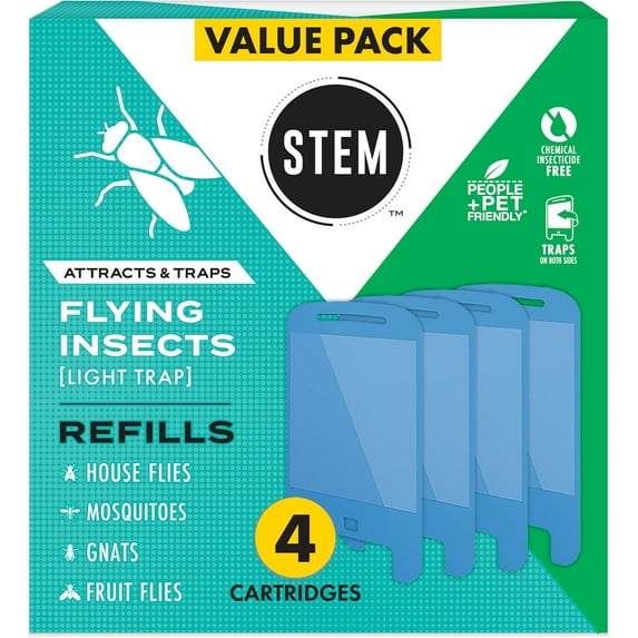 Light Trap Refill Cartridges, Indoor Fruit Fly Trap, Effective Insect ...