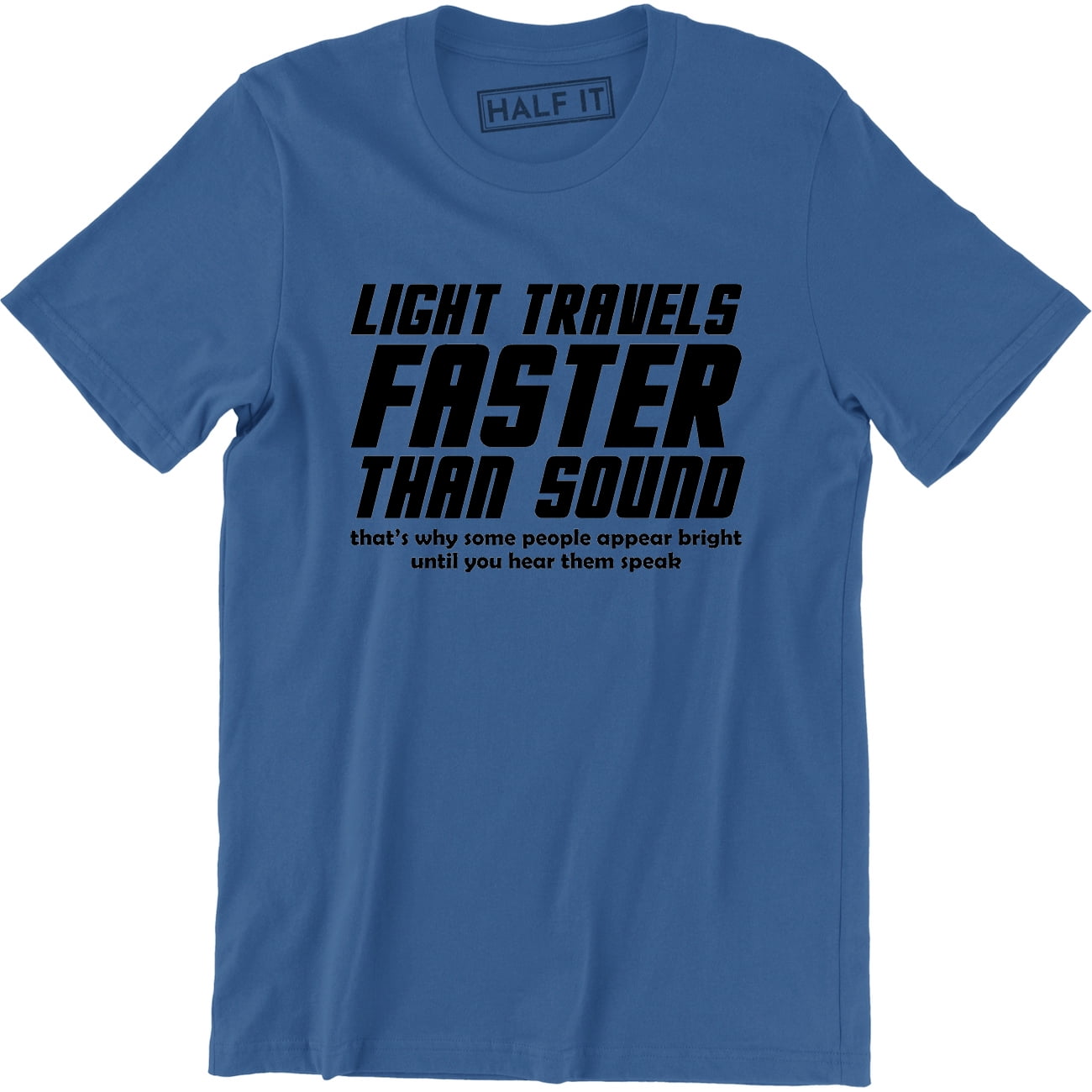 Light Travels Faster Than Sound That's Why People Appear Them Speak ...