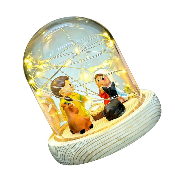 Light Up Christmas Nativity Set for Holiday Decorations Christmas ...
