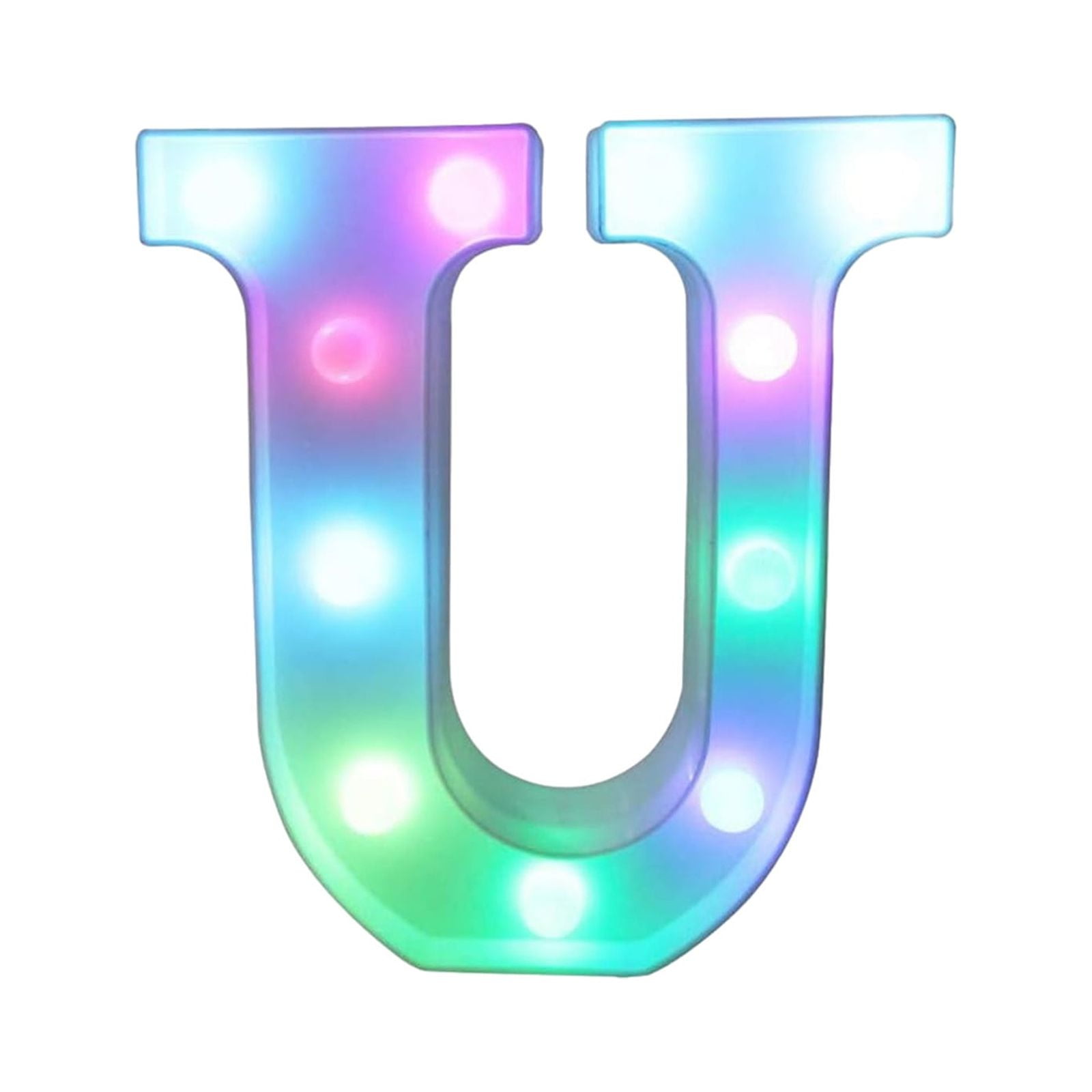 Light Up Colorful LED Marquee Letter lights, 18 Colors Changing ...