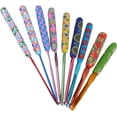 Light Up Crochet Hooks Set with 24 Interchangeable Crochet Kit, Digital ...