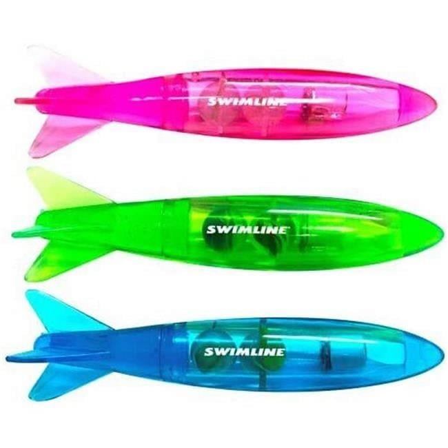 Olympian Athletics Light Up Dive Torpedos Plastic Fishing Floats ...