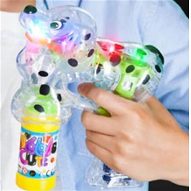 Light Up Dog Bubble Gun - Walmart.com
