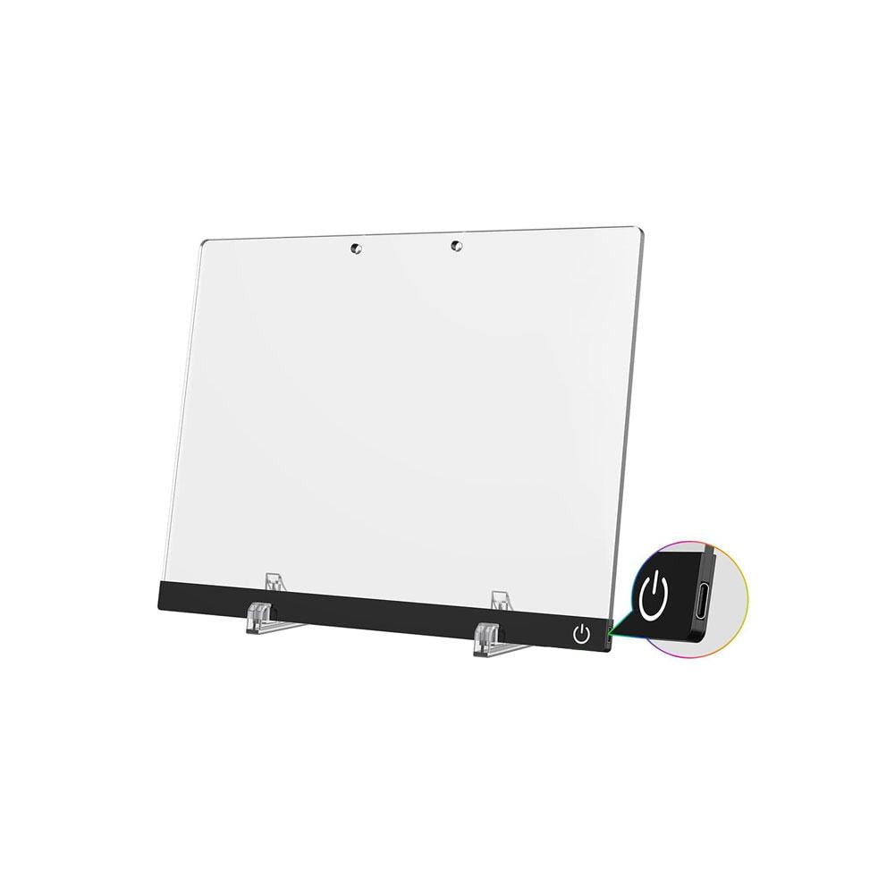 Light Up Dry Erase Board Led Letter Message Board with Acrylic Dry Pens ...