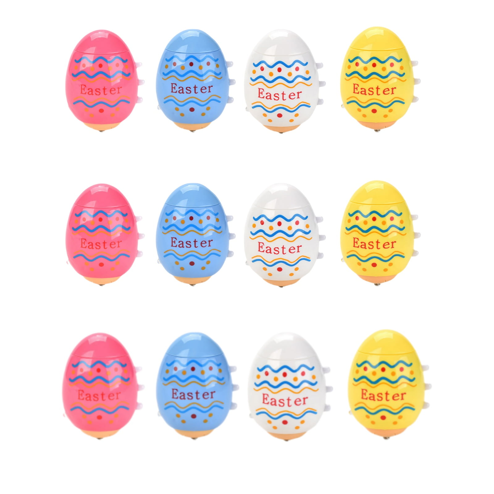 Light Up Easter Eggs Singing Spinning Top with Flash, Easter Egg Hunt ...