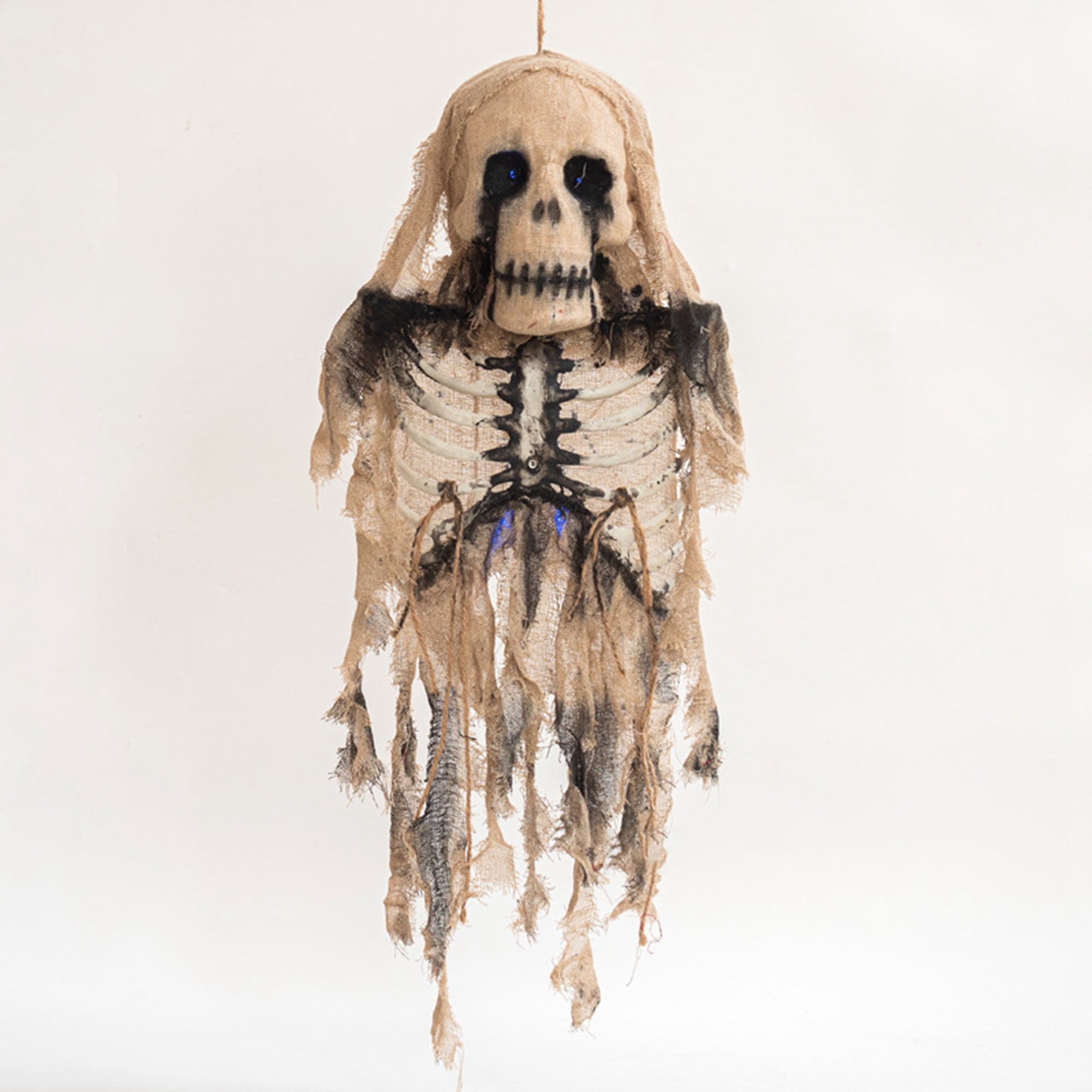 Light Up Electric Hanging Skeleton Decor with Sounds Hanging Mummy ...