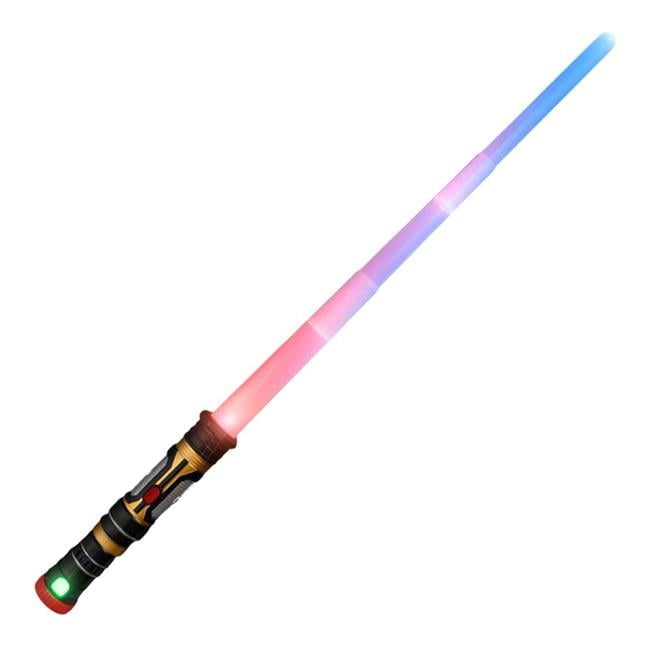 Light Up Expandable Multi Color Saber Musical Light - Walmart.com